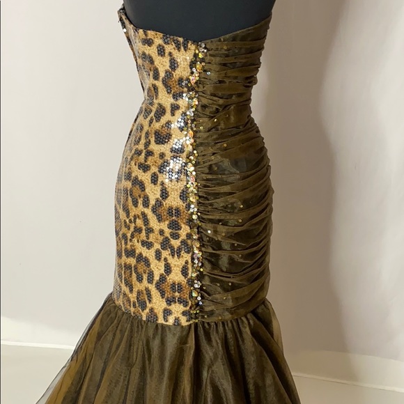 Party Time Formals | Dresses | Leopard Prom Gown | Poshmark